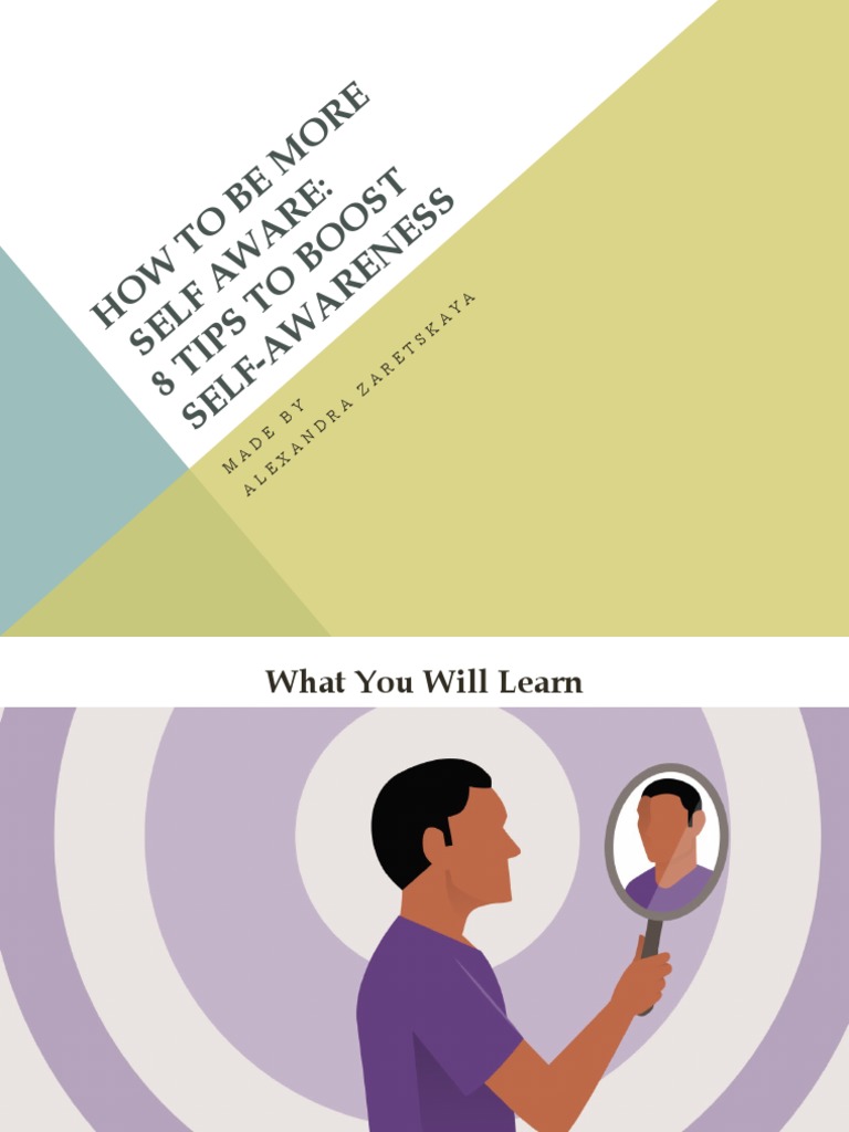 8 Tips to Enhance Self-Awareness | PDF | Self Awareness | Idea