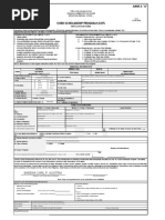 CHED Scholarship Application Form 2020 | PDF | Government | Social ...