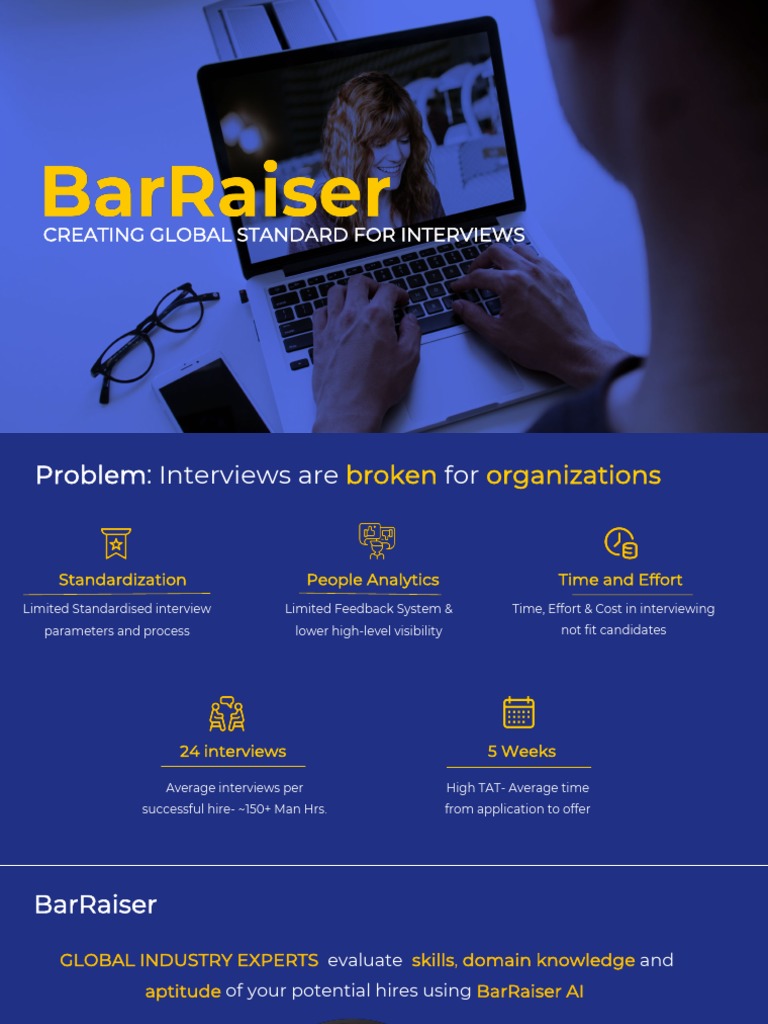 BarRaiser Introduction 06oct PDF | PDF | Interview | Expert