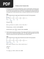 Practice Exam Questions On Wacc | PDF | Cost Of Capital | Stocks