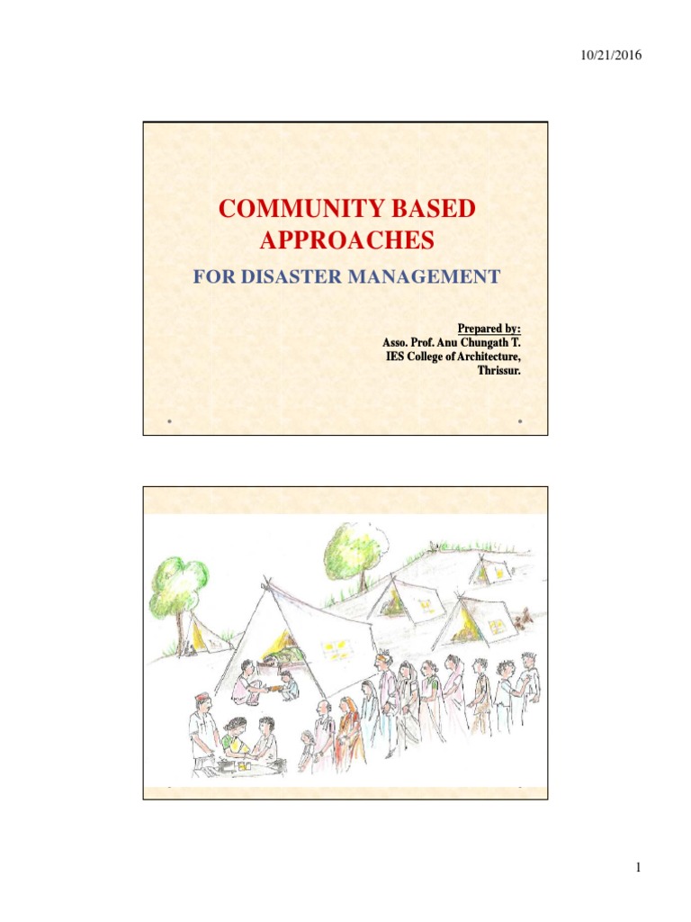 Community-Based Disaster Management | PDF | Emergency Management | Safety
