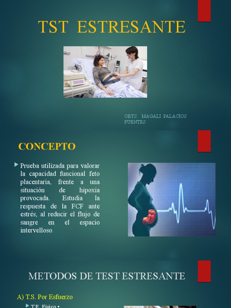 TST Estresante | PDF | Parto | El embarazo