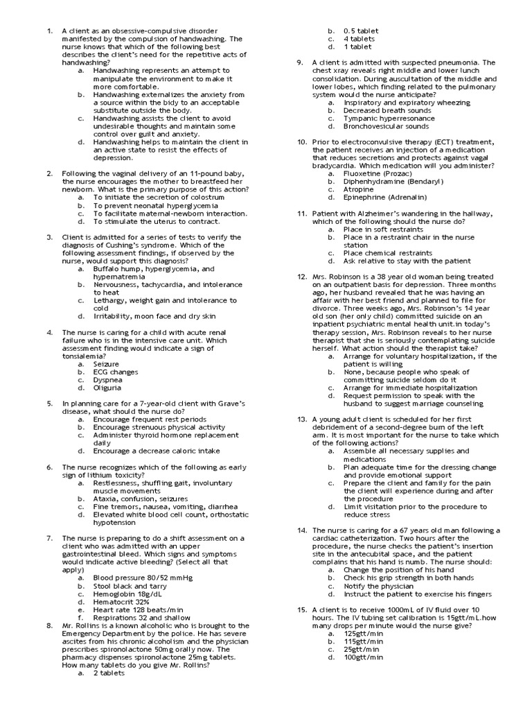 Haad Question | PDF | Clinical Medicine | Medical Specialties