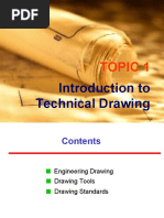 Module 5 ALPHABET OF LINES | PDF | Technical Drawing | Drawing