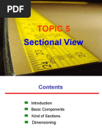 Lecture 9 - Sectional Views - Isometric Drawings | PDF