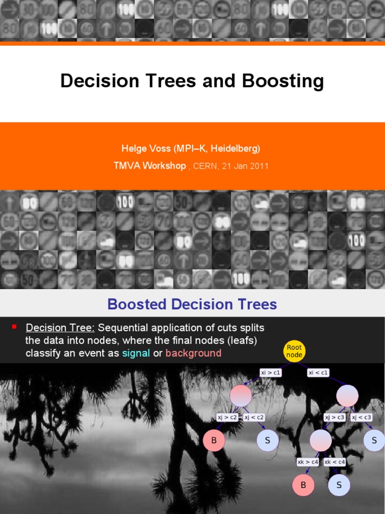 Decision Trees and Boosting: Helge Voss (MPI-K, Heidelberg) TMVA Workshop | PDF | Statistical ...