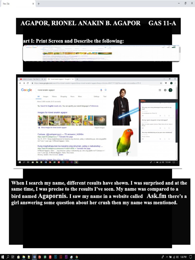 Agapor Rionel Anakin Assignment | PDF | International Student | Communication