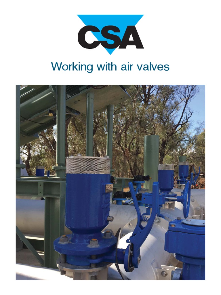 Engineering Data On Valve Selection Sizing and Location CSA Air Valves ...