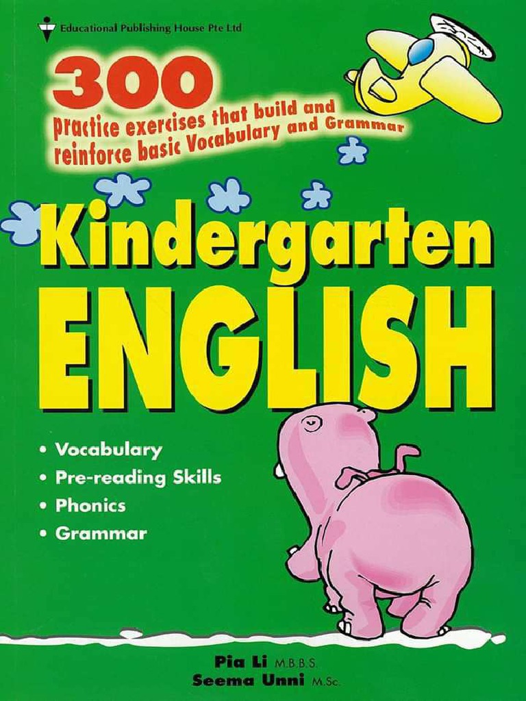 Kindergarten English Exercises | PDF