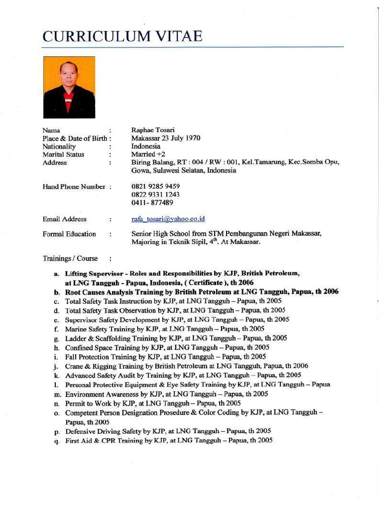 CV Raphael 2019 | PDF