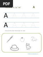 Worksheet Trace The Letter JKL | PDF