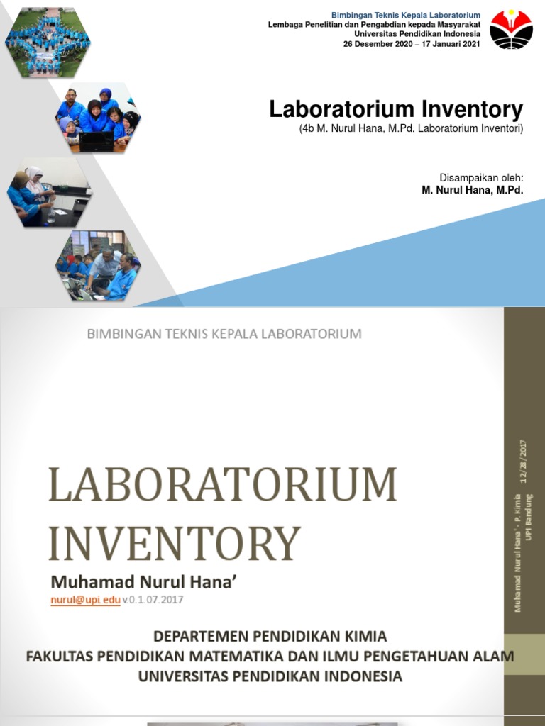 4b1 - Muhamad Nurul Hana, M.pd. - Laboratorium Inventory | PDF | Data ...