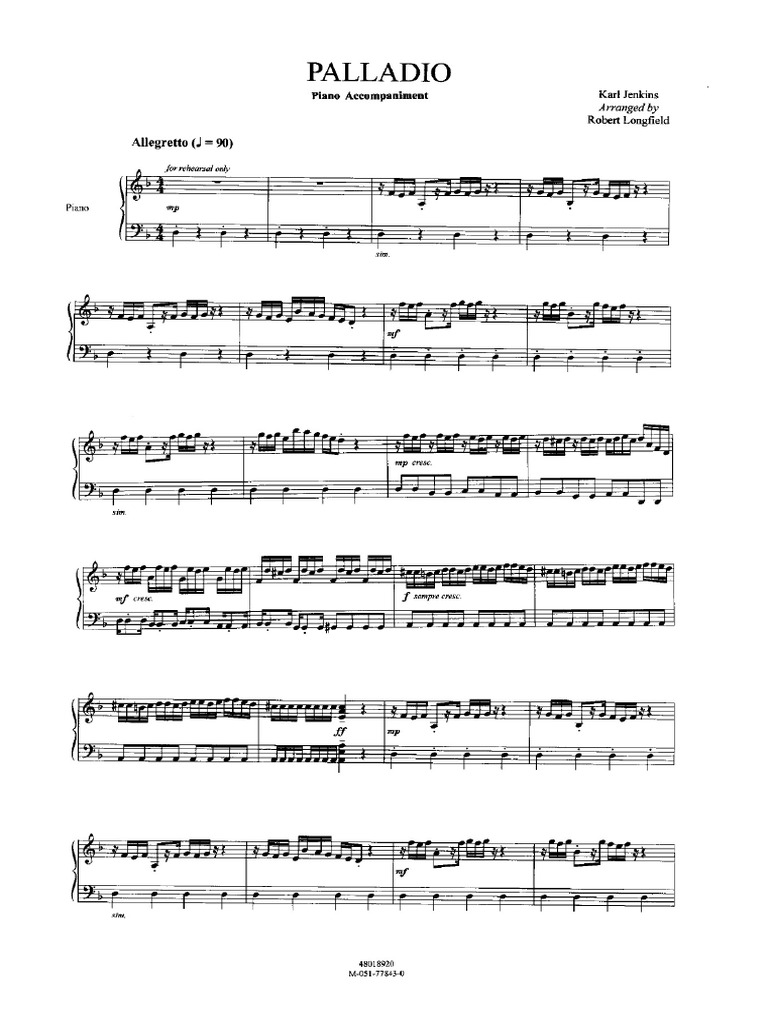 Palladio Piano | PDF