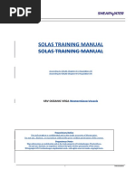 SOLAS Training Manual | PDF