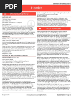 Grade 12 English Hamlet Study Guide | PDF | Hamlet