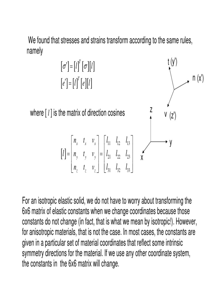 Anisotropic Behavior | PDF | Stress (Mechanics) | Elasticity (Physics)