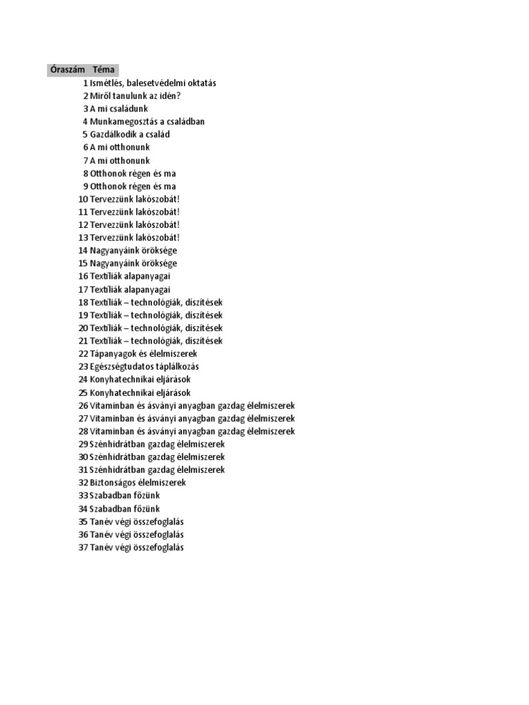 5.o Tecnika Tanmenet | PDF