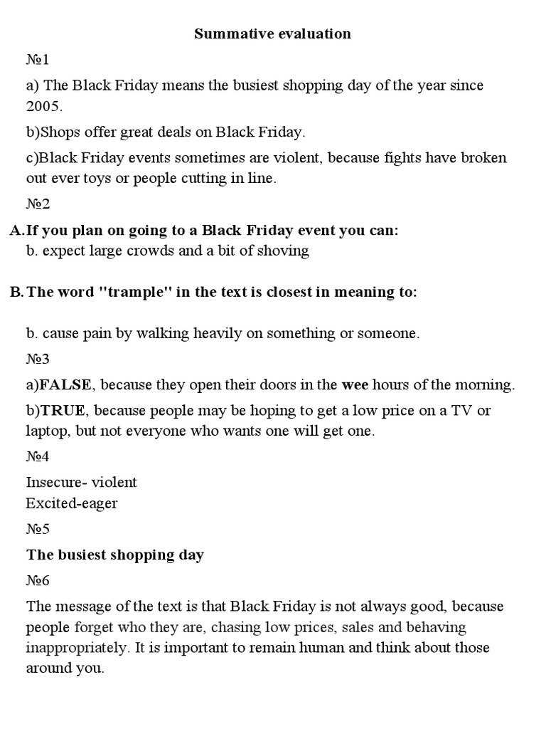 Understanding Black Friday's Impact | PDF