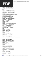 C1-C2 Vocabulary List | PDF