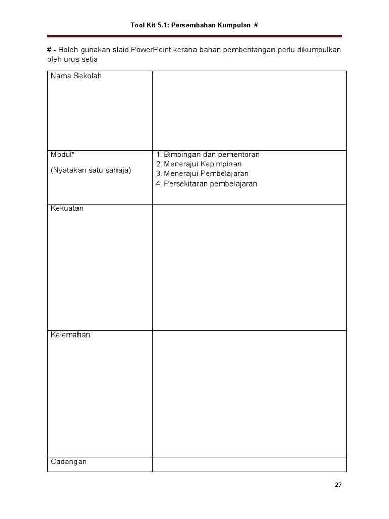 ToolKit Modul 5 TS25 | PDF