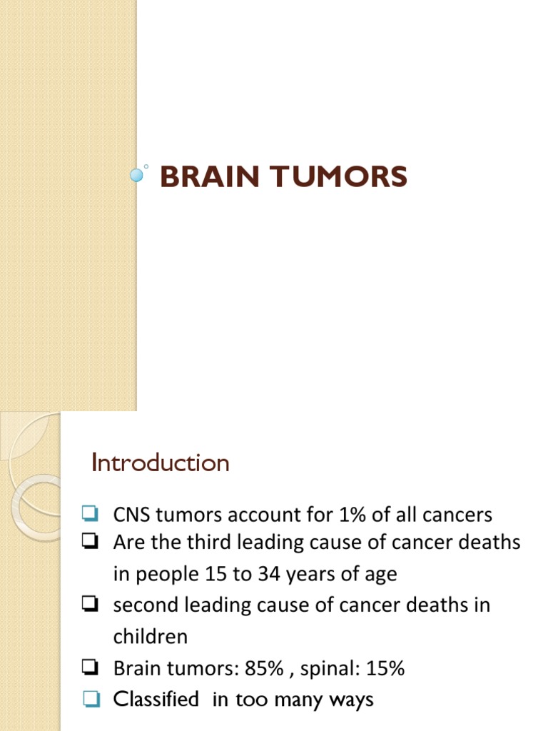 BRAIN Tumors PDF | PDF | Brain Tumor | Metastasis
