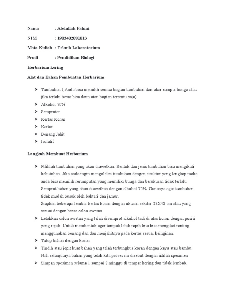 Herbarium Insektarium | PDF | Griya & Taman | Kesehatan Holistik