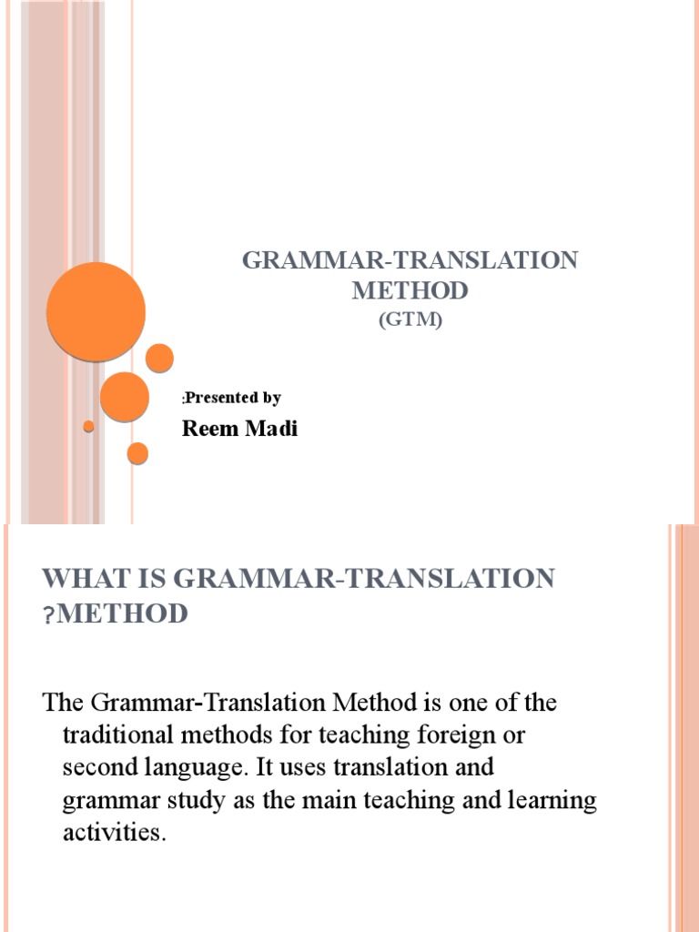 GTM Teaching Methodology | PDF