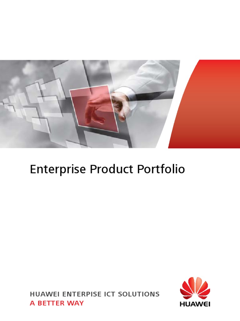 Enterprise Product Portfolio: Huawei Enterpise Ict Solutions | PDF ...