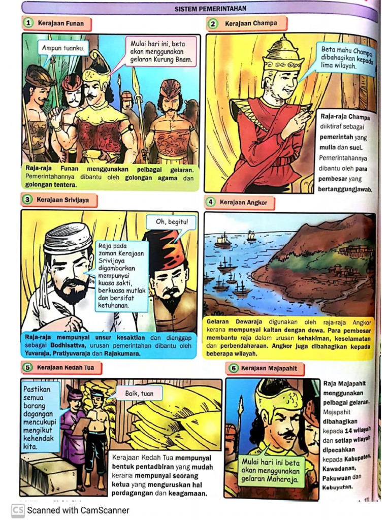 Nota Komik Sejarah Bab 2 Tingkatan 2 | PDF