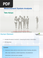 Measurement System Analysis (MSA) | PDF | Accuracy And Precision | Measurement