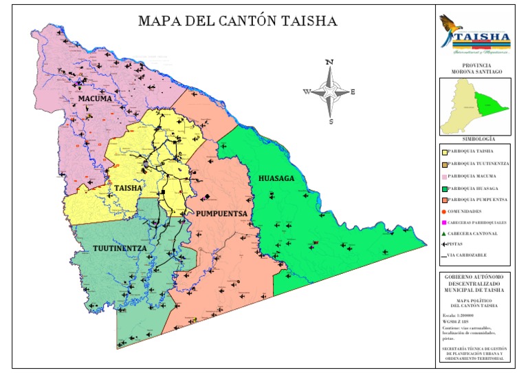 Mapa Operativo de Taisha | PDF