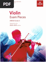 Trinity - Initial Violin | PDF