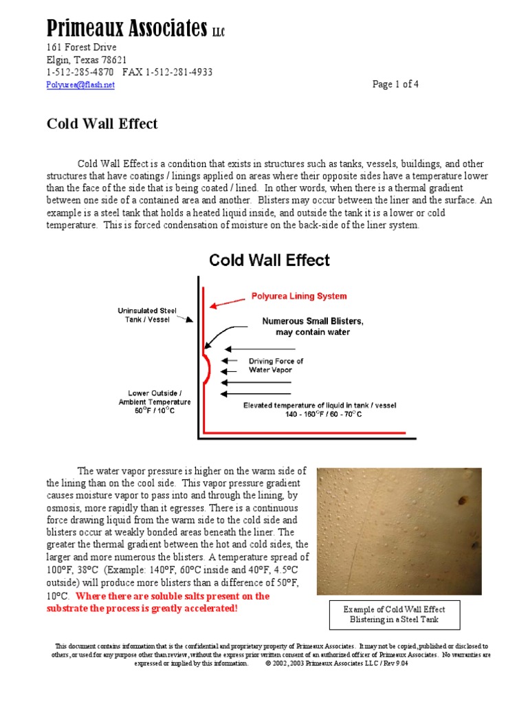 Understanding and Preventing Cold Wall Effect: A Guide to Identifying ...