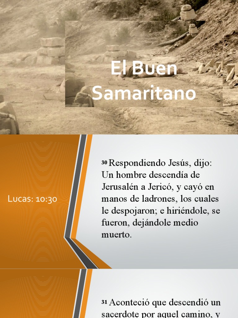 El Buen Samaritano | PDF | Religión y creencia | Biblia