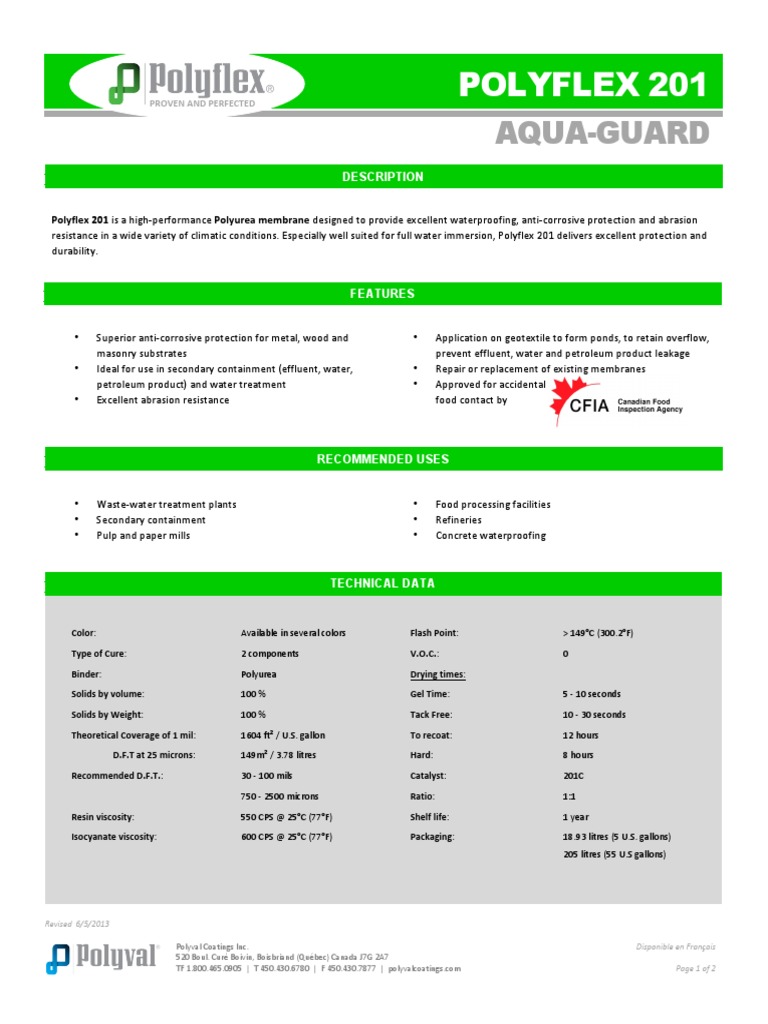 Polyflex 201 English | PDF | Solubility | Young's Modulus
