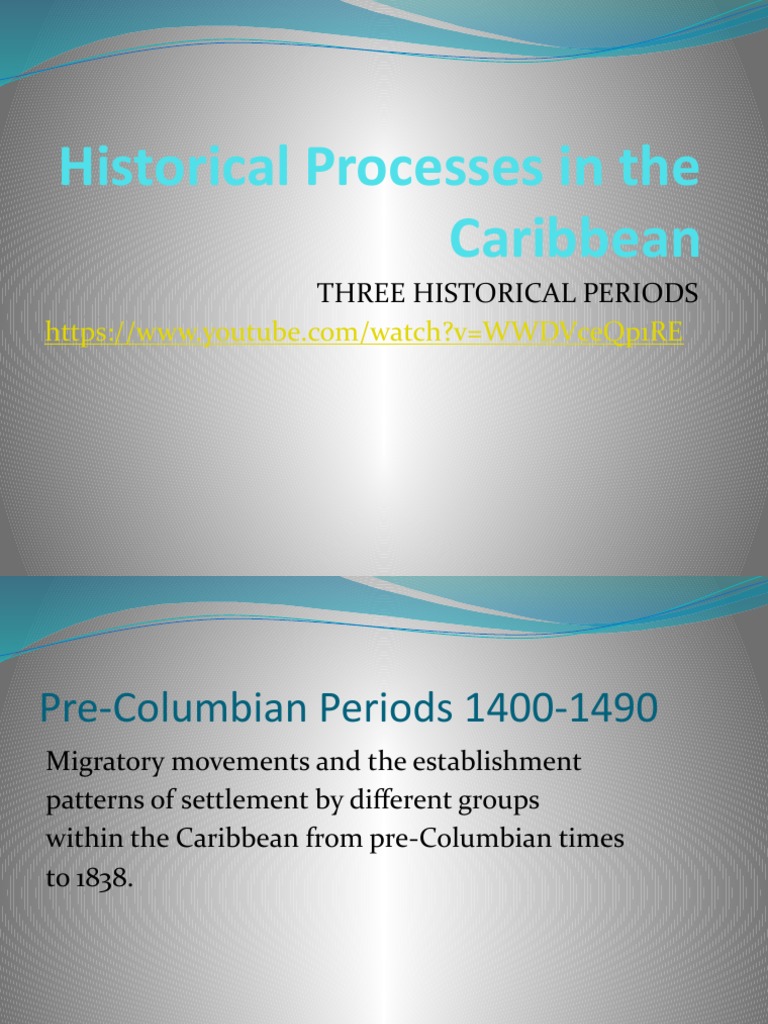 Amerindian Influence in Caribbean History | PDF | Atlantic Slave Trade ...