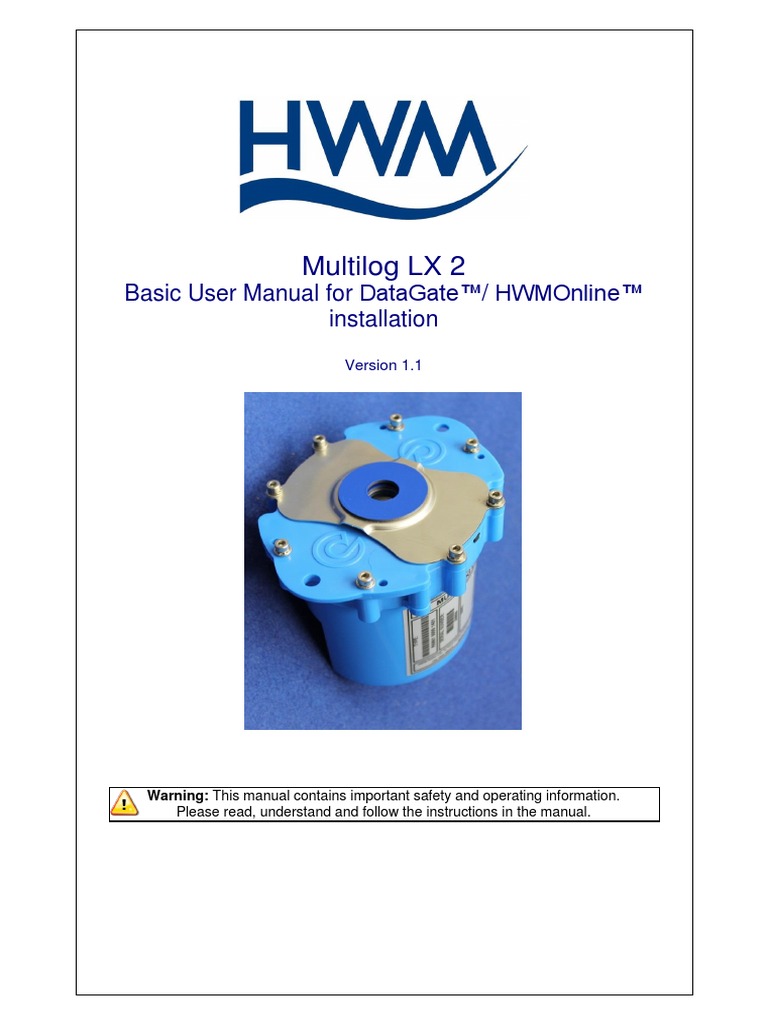 MAN-146-0001-B (Multilog LX 2 - Installation User Guide) PDF | PDF ...