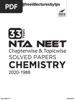 Arihant Chemistry 34 Years NEET PYQ | PDF
