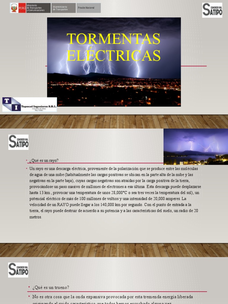 Tormentas Eléctricas | PDF | Relámpago | Tormenta