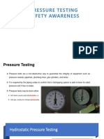 Minimum Safe Distance Calculator - Pressure Test | PDF