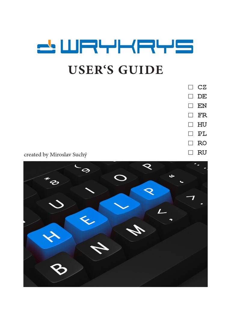 WRYKRYS 2020 User Guide | PDF | Icon (Computing) | Circle