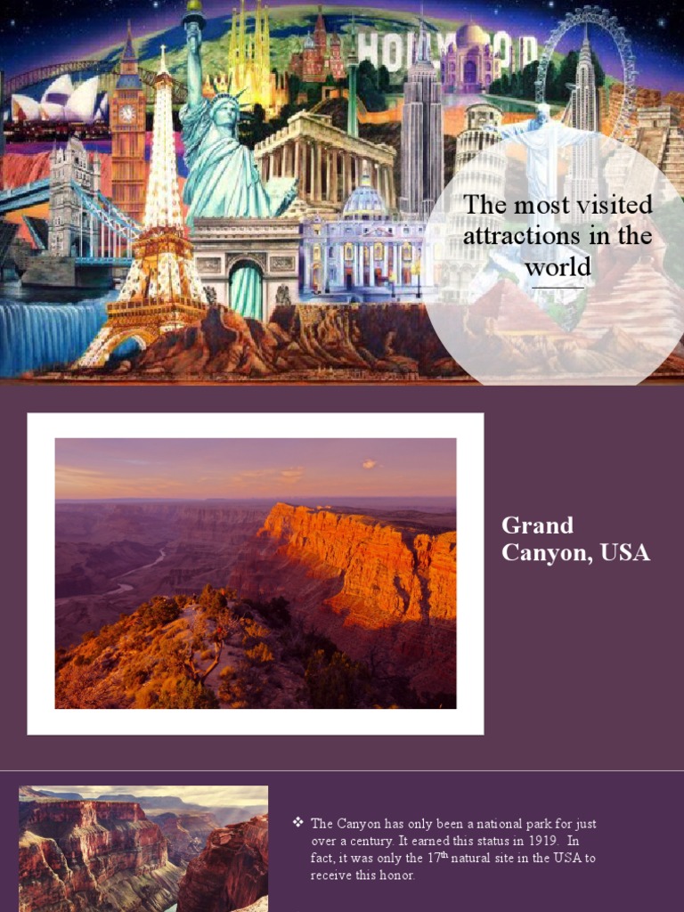 The Most Visited Attractions in The World | PDF