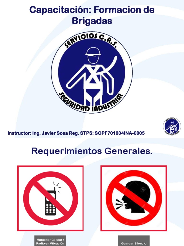 Curso Formacion de Brigadas | PDF | Defensa Civil | Seguridad