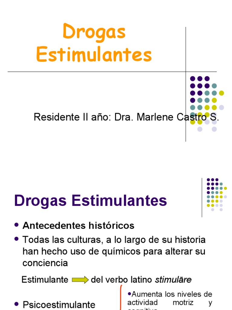 Drogas Estimulantes | PDF | Estimulante | Cocaína