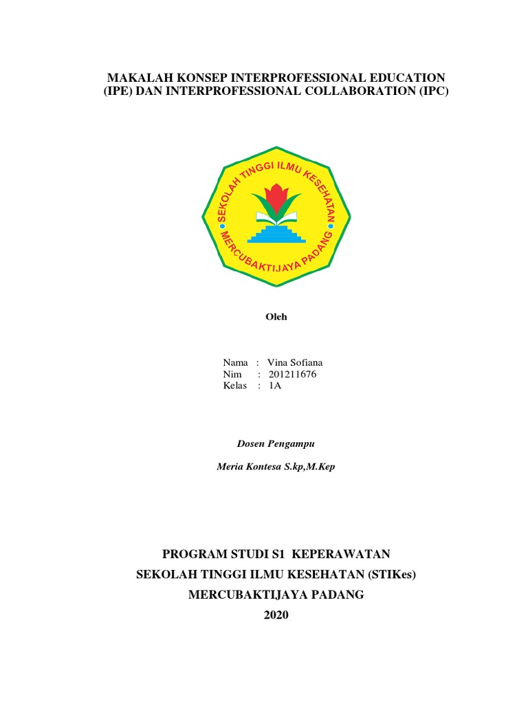 Makalah Konsep Ipe Dan Ipc | PDF