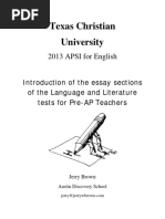 IWA Outline for AP Seminar | PDF