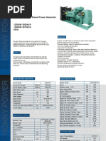 Diesel Generator Set C600D6: 750 kVA Standby - 60Hz | PDF | Electric ...