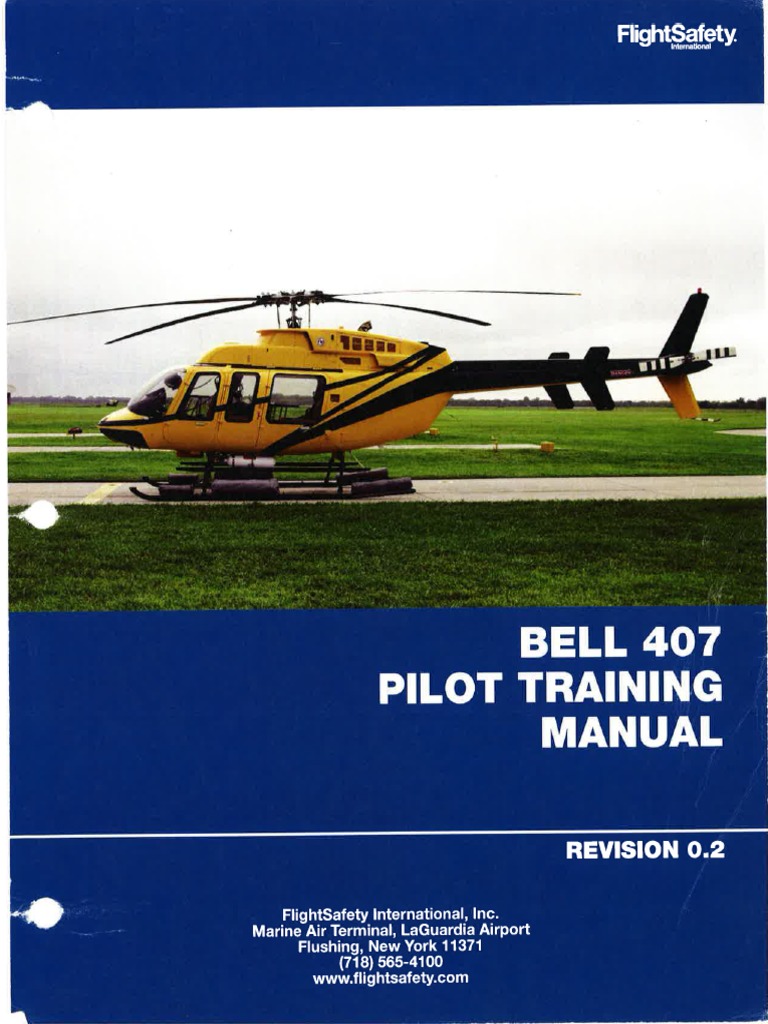 FSI Bell 407 Pilot Training Manual | PDF