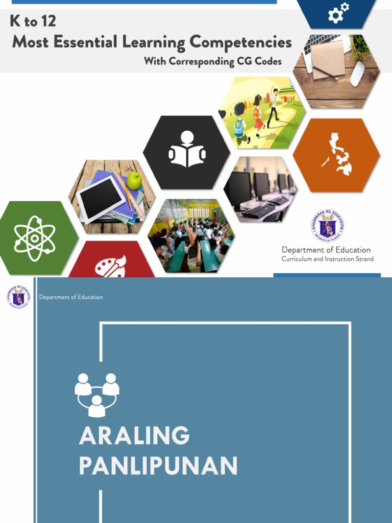 Final K-To-12 MELCS With CG Codes Grade 1 | PDF