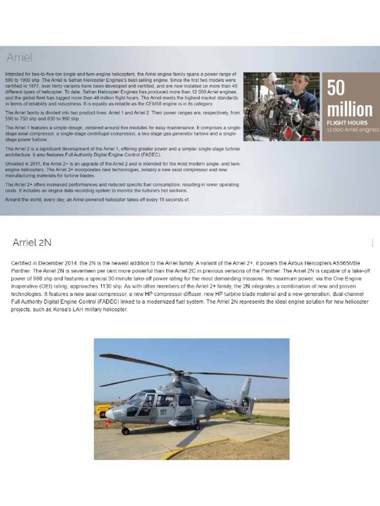 Arriel 2 Nbrochure 1 | PDF